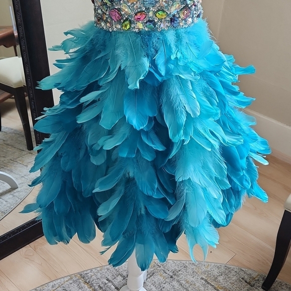 Party Time Formals | Dresses | Party Time Formals Blue Fit And Flare ...